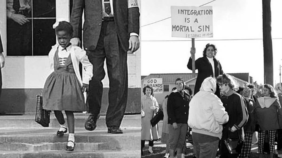 Hace 64 años, ruby bridges se convirtió en la primera niña negra en ...